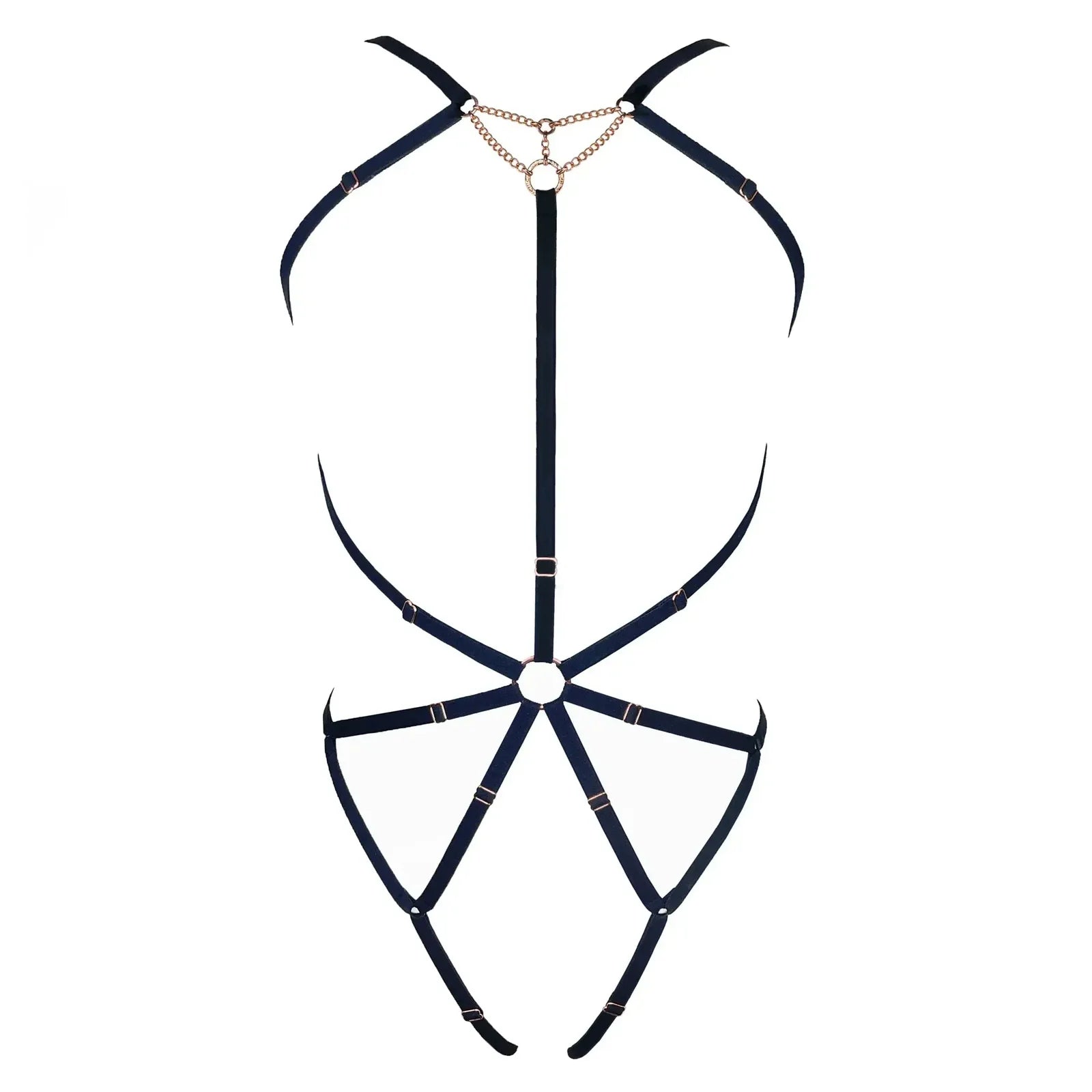 Frisson Body Harness - Black - THE RACK SHACK – The Rack Shack